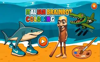 Italian Brainrot Coloring Pages – Hilarious & Relaxing Italian-Themed ...